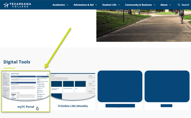 How-to: Accessing myTC Portal - Texarkana College